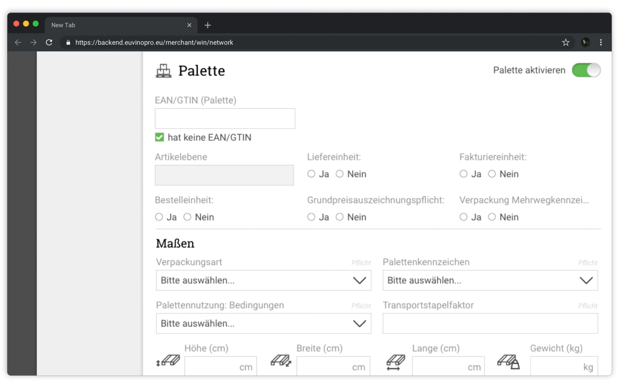 Schnell - WIN - Wein Informationen Netzwerk, Produkte von EuvinoPro